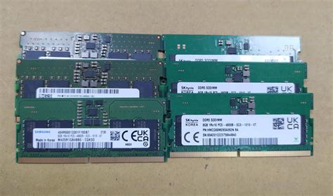 拆機品 Ddr5 4800 8gb記憶體 筆電專用非終保 露天市集 全台最大的網路購物市集