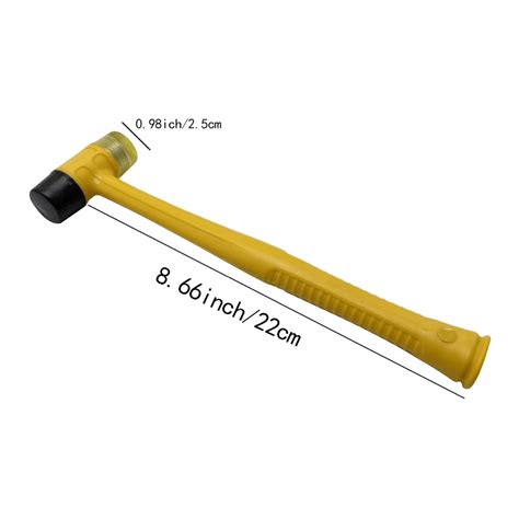 Rubber Mallet Double Sided Rubber Hammer Small Rubber Mallet