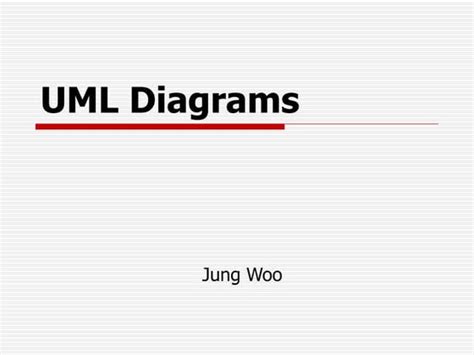 Overview Of Uml Diagrams Pptx