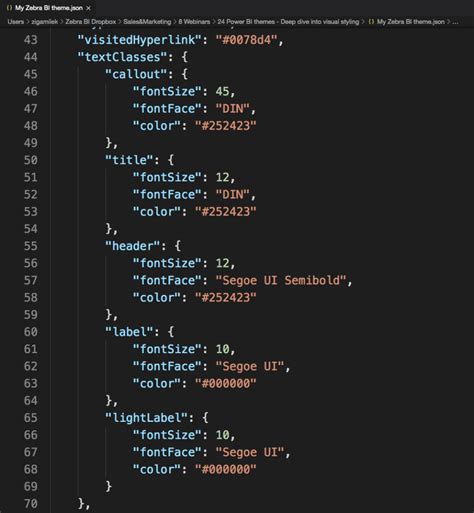 Power BI Themes Deep Dive Into Visual Styling Of Power BI Reports