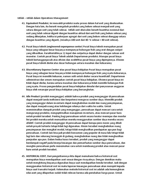 operations management pdf