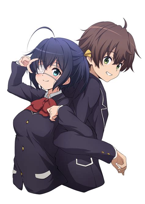 Takanashi Rikka And Togashi Yuuta Chuunibyou Demo Koi Ga Shitai