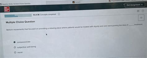 Solved Question Mode Multiple Choice Chegg