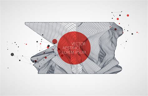 현대 제곱 과학 또는 기술 요소 트렌디 한 추상적 인 배경 사이버 공간 표면 그림입니다 벡터 3차원 형태에 대한 스톡 벡터 아트 및 기타 이미지 Istock