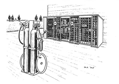 Acetyleen En Zuurstofflessen Aboma