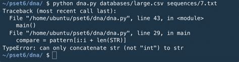 help i am stuck in dna r cs50