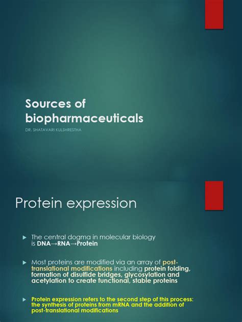 Expression System Part A Pdf Proteins Recombinant Dna