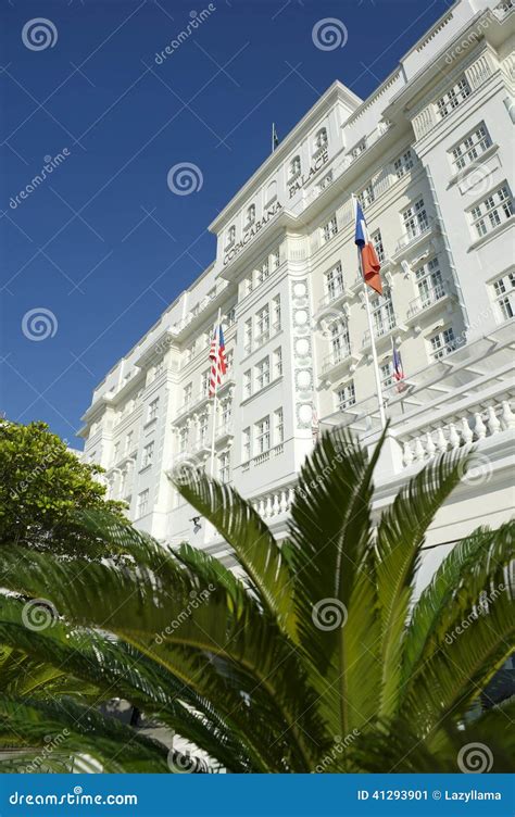 Copacabana Palace Hotel Rio De Janeiro Editorial Photo Image Of 1920s