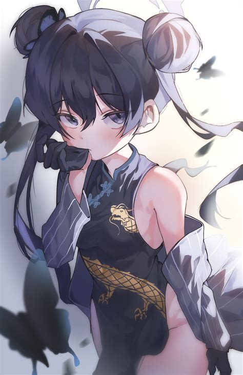 Newda Al Kisaki Blue Archive Blue Archive Absurdres Highres Girl Adjusting Clothes