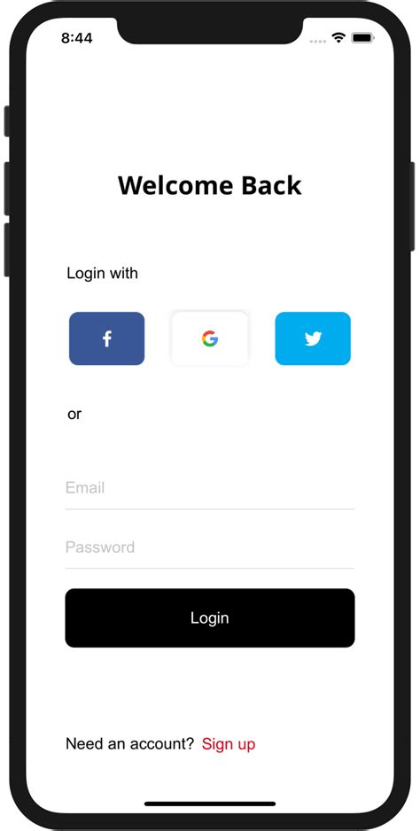 Github Abdelhamidlarachi React Native Login Signup This Small Resources Includes The