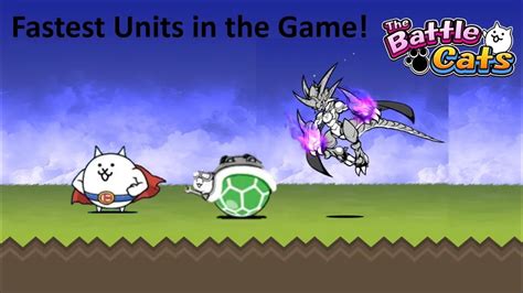 ranking the fastest cats in the game battle cats finale youtube