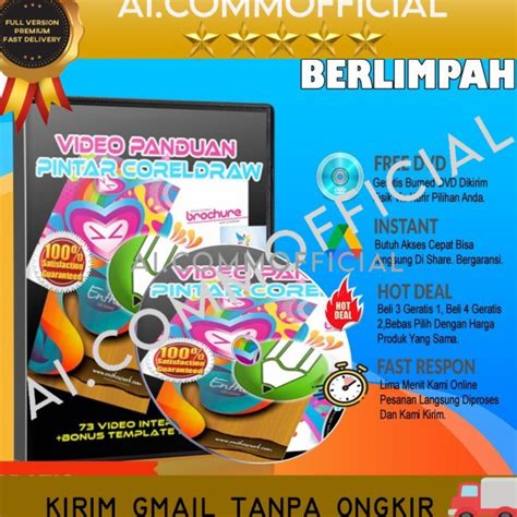 Jual Full Tutorial Corel Draw Terlengkap Panduan Belajar Corel Draw Bergaransi Shopee Indonesia