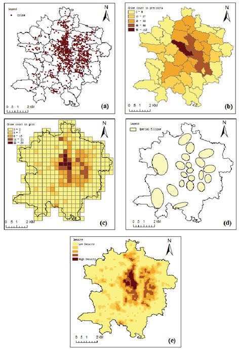 Common Crime Hotspot Mapping Techniques A Discrete Point Mapping