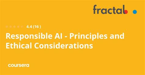 Deepak Bhardwaj On Linkedin Responsible Ai Principles And Ethical Considerations