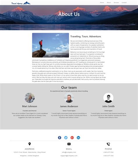 GitHub Syhwh React TravelAgency Demo Travel Agency Web Page Using React Only