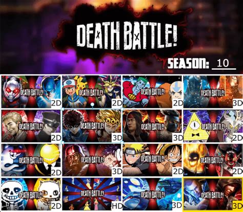 My Final Prediction Based On The Cipher Wheel For The Whole Season R Deathbattle