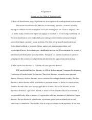 CLP Assignment Samantha Teno Docx Assignment Women And Sex What Is Dysfunctional