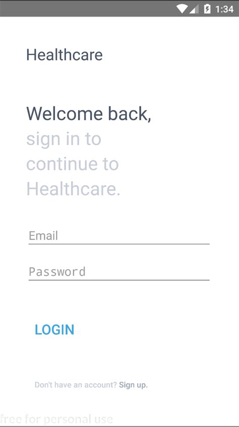 Github Sean Perkinsnativescript Healthcare App Healthcare Example