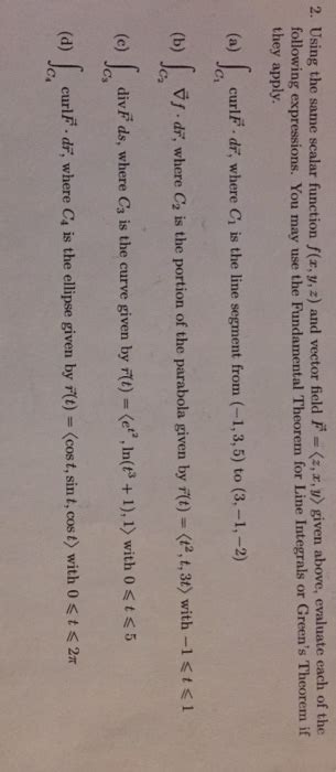 Solved Using The Scalar Function Fxyzx2yxz 1 And