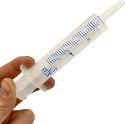 Doseerspuit 30ml 5 Stuks Injectiespuit Zonder Naald 2 Delig Zonder Rubber Bol