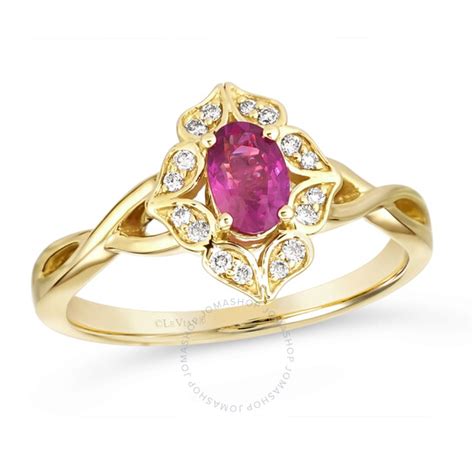 Le Vian Passion Ruby Ring Set In 14k Honey Gold 881622a Ladies Jewelry Passion Ruby Jomashop