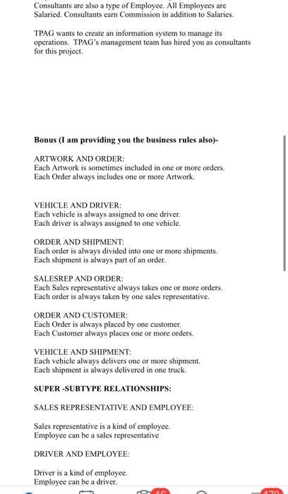 Solved Insy 5335 3304 Assignment 3 The Assignment Is