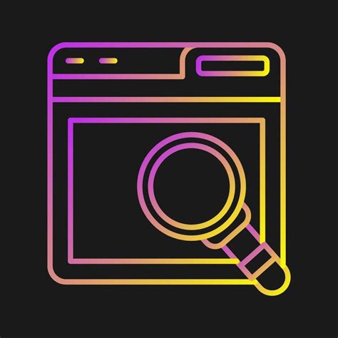 Web Search Vector Icon Vector Art At Vecteezy