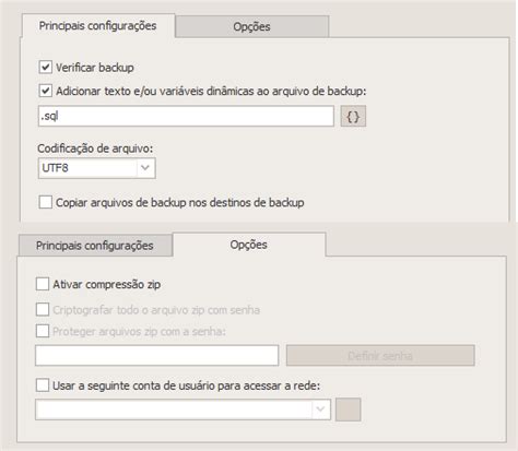 Backup MySQL E MariaDB