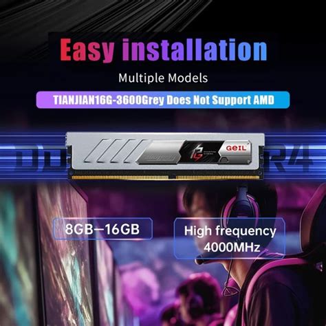 Geil Ddr4 Memory Ram 4000mhz 3600mhz 3200mhz Cl16 Ddr4 8gb 16g 32g 1 35v Memoria For Pc Desktop