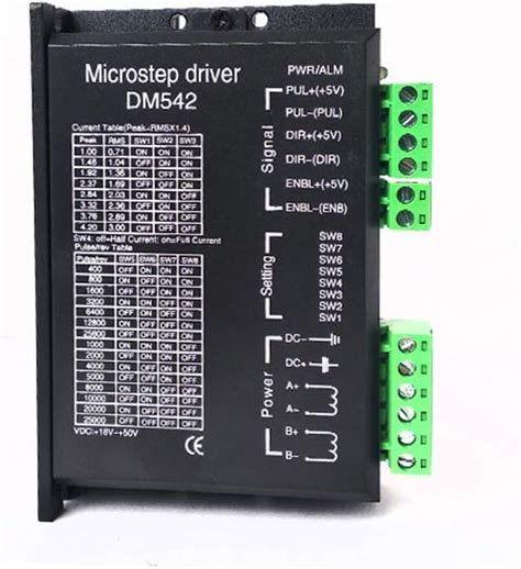 Yutokeer 2 Phase Cnc Stepper Motor Driver For Nema 17 23 34 India Ubuy