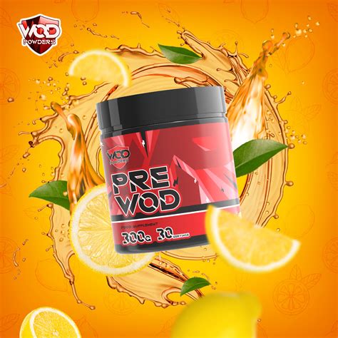 Pre Wod Lemon Back In Stock Wod Powders