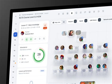 Teaching Lms Classroom Management Dashboard By Khoa Jak On Muzli