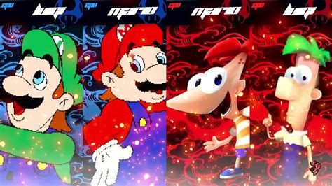 Mario And Luigi Vs Phineas And Ferb Super Smash Bros Mods Youtube
