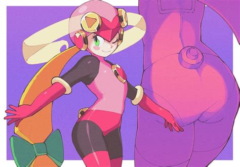 Rollexe Mega Man And 1 More Drawn By Inkerton Kun Danbooru