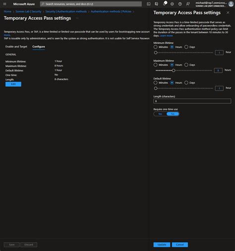 Secure Authentication Method Provisioning With Temporary Access Pass Blog Sonne´s Cloud