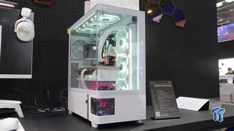 Tryx Unveils A Cpu Cooler With A Real Stage And Pc Case With Fabric At Computex 2025