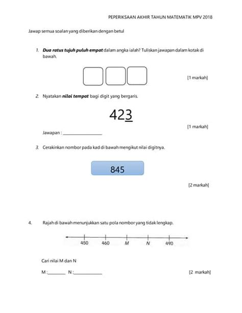 Final Year Mpv Math 2018 Docx
