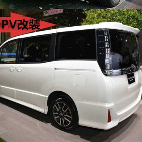 Xj For Toyota Noah Voxy 2013 2015 High Quality Abs Plastic Rear Roof