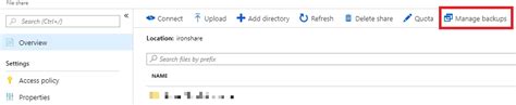 azure backup now supports powershell and acls for azure files