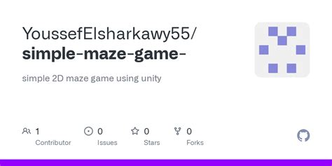 GitHub YoussefElsharkawy Simple Maze Game Simple D Maze Game Using Unity
