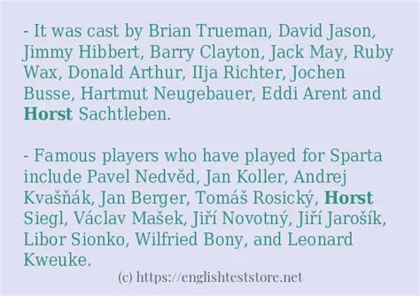 Use The Word Horst Englishteststore Blog