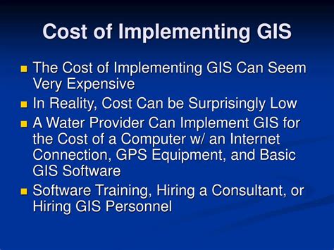 ppt implementing and using gis in water distribution systems