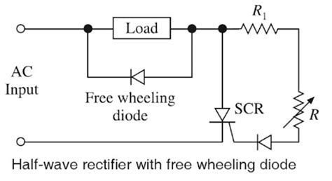 Solved A Freewheeling Diode Is Connected Across An Inductive Load Is