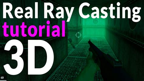 How To Make A Realistic 3d Ray Casting Game No Coding Youtube