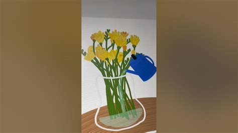 프리지아💐 아이패드그림 아이패드그림그리기 드로잉 Adobefresco 아이패드에어4세대 프리지아 꽃 Youtube