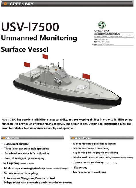 Unmanned Monitoring Surface Vessel Survey Bathymetry Remote Control Vehicle Boat Buy Unmanned