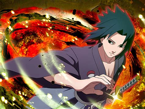 Sasuke Uchiha Samurai From Naruto Shippuden For Desktop Hd Wallpaper