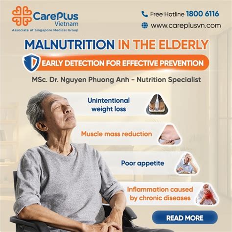 Malnutrition In The Elderly Early Detection For Effective Prevention