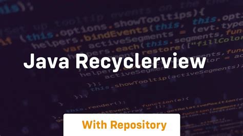 Java Recyclerview Youtube