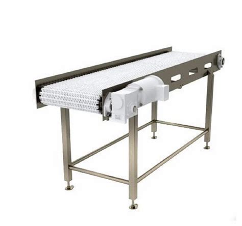 Ss Aluminium Mild Steel Imec Plastic Modular Belt Conveyor Material Grade Pp Bom Pa